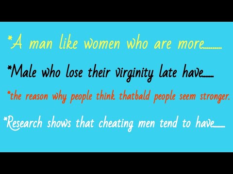 Amazing facts about Men/men facts/interesting facts - YouTube