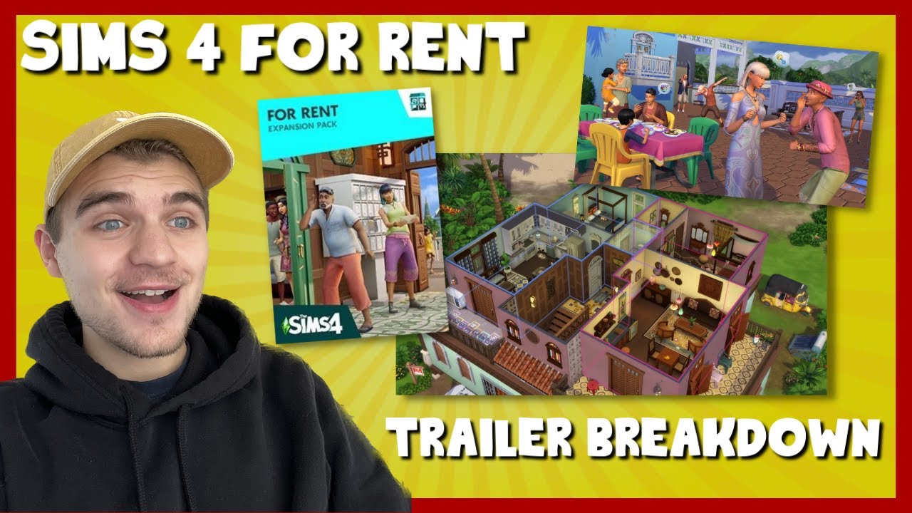 SIMS 4 FOR RENT - TRAILER BREAKDOWN! 🏘️ - YouTube