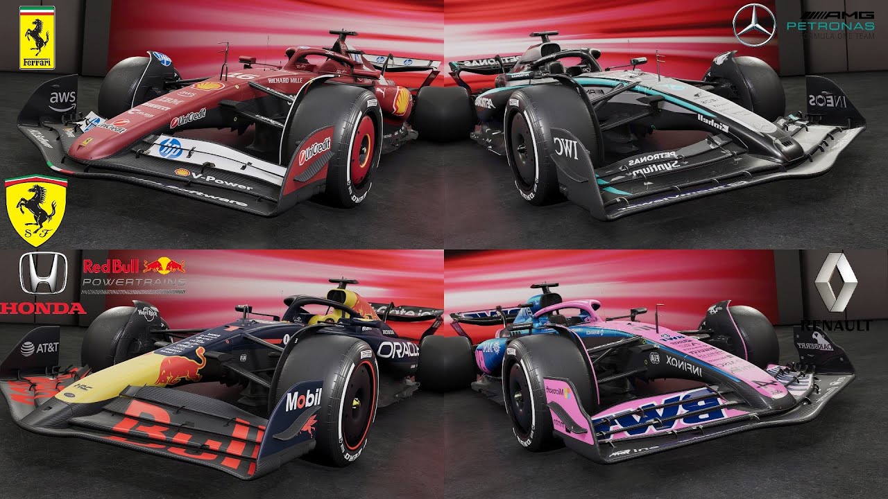 The FULL & FINAL(?) F1 Hybrid Engine Sound Evolution - Codemasters F1 ...