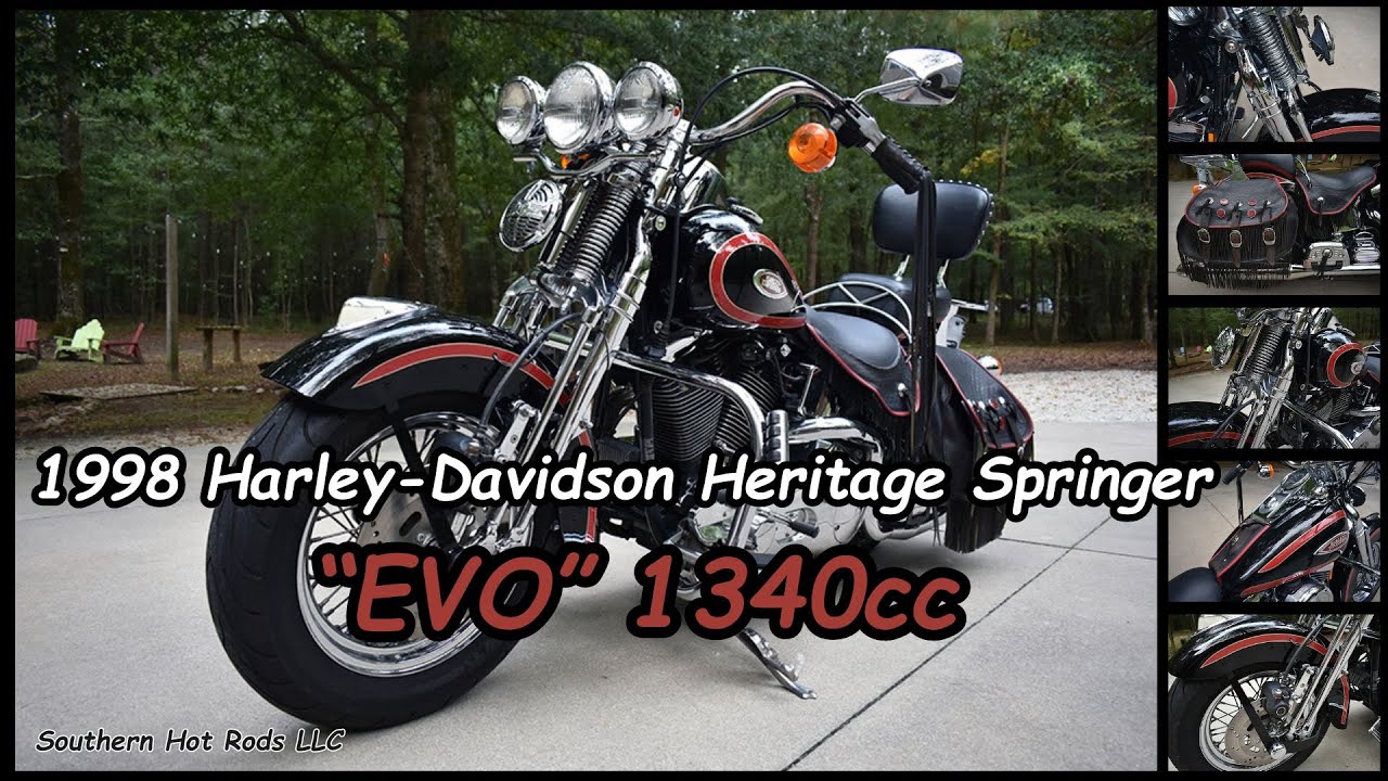 1998 Harley-Davidson Heritage Springer #evolution motor For Sale at ...