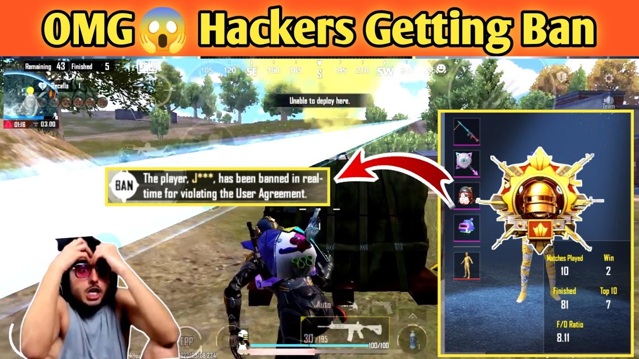 Hackers Getting Ban Finally😱 | Bgmi Live Hackers Getting Ban🔥 ...