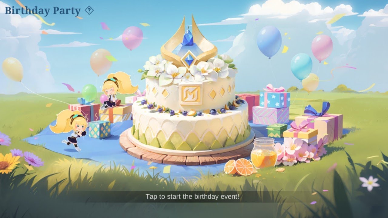 Mobile Legends Birthday Gift Thanks Mlbb - YouTube