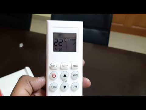 Mitashi Airconditoner Remote Functions Explained