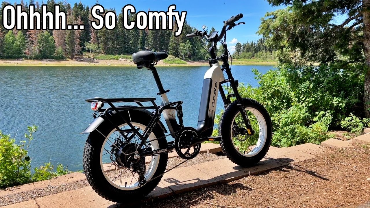 Cyrusher Kommoda Step Thru Electric Fat Bike - YouTube