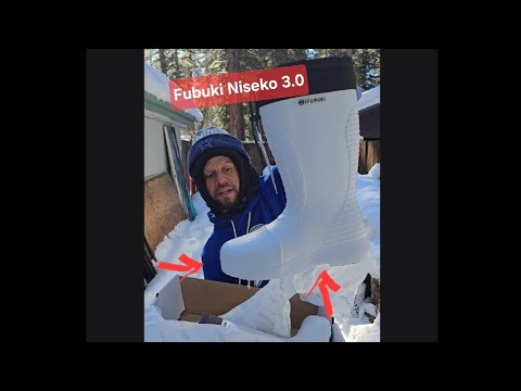 Unboxing/Trying on Fubuki Niseko 3.0 Snow Boots 🔥👀 #Fubuki #Niseko 