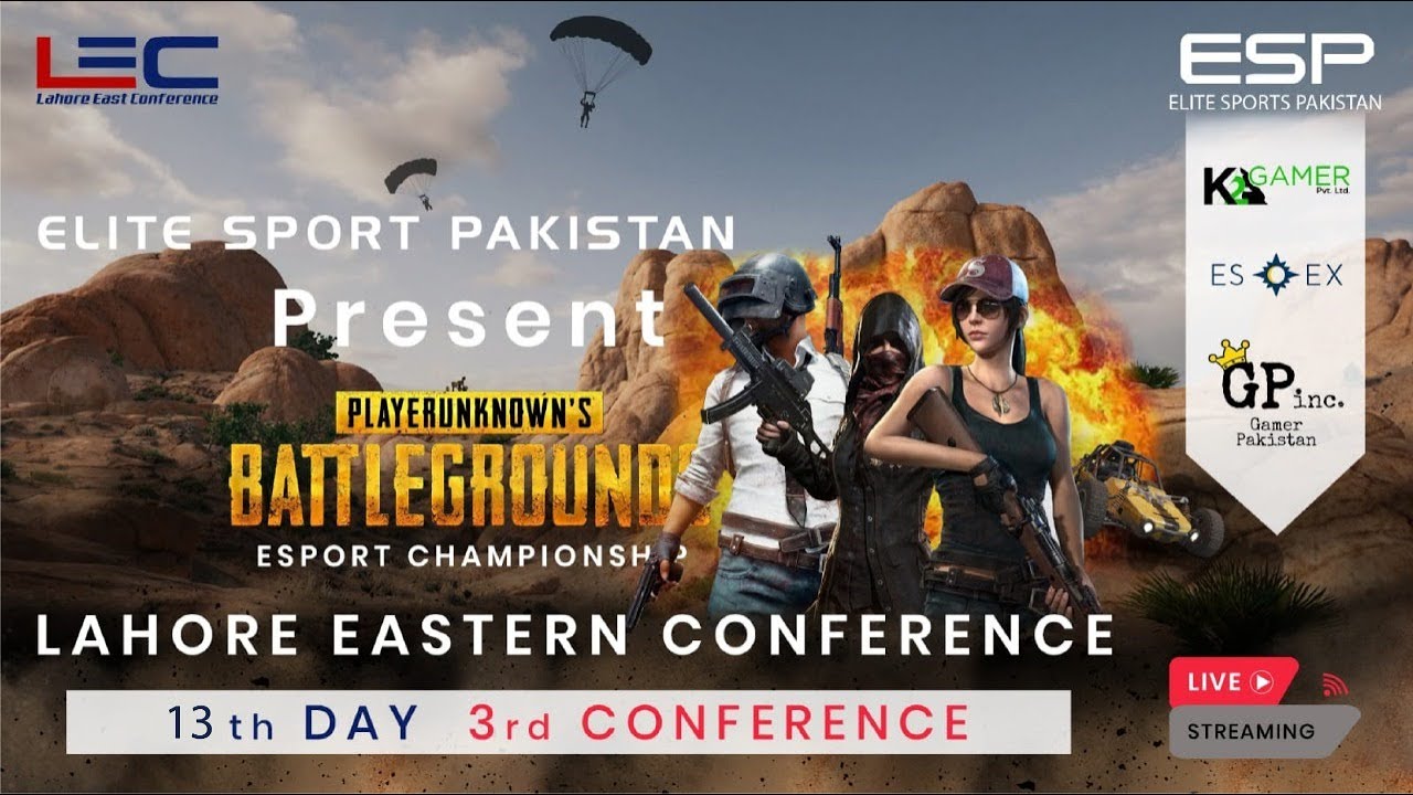 ESP-LAHORE EASTERN CONFERENCE | PUBG MOBILE LIVE STREAM | K2 GAMER ...