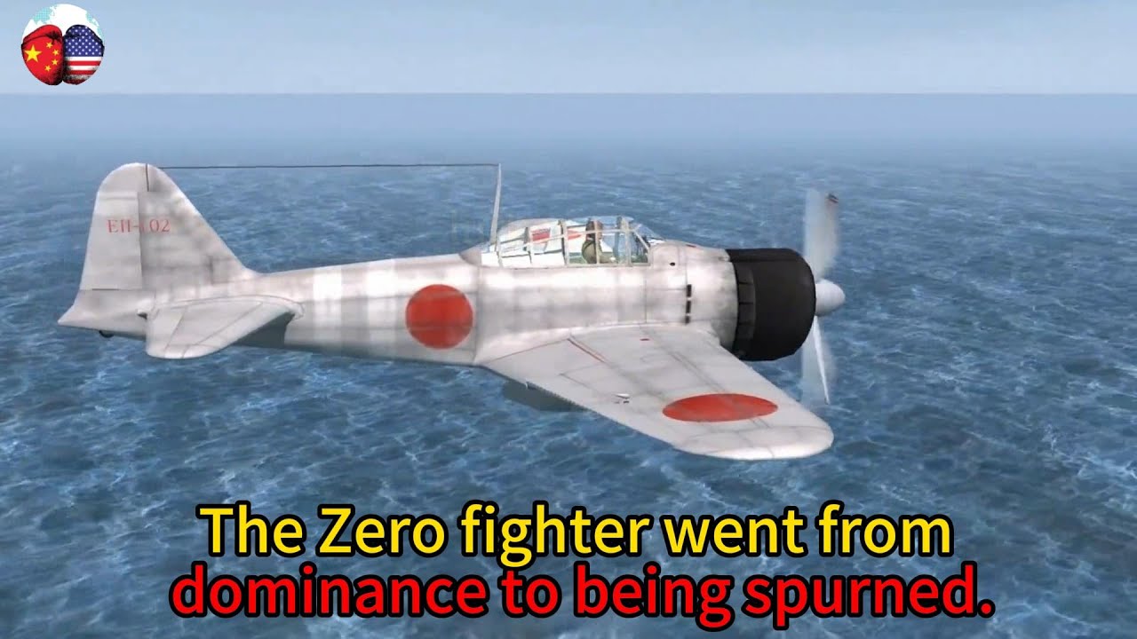 The Zero fighter went from dominance to being spurned. - YouTube