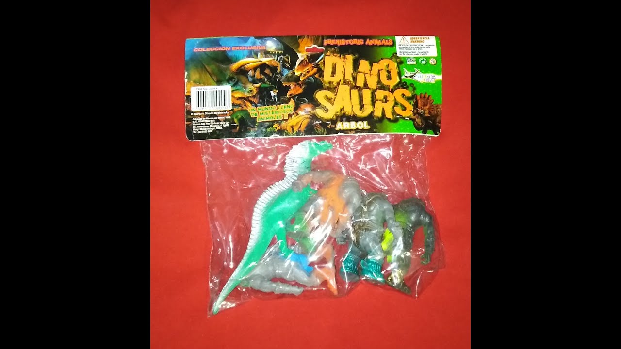 [unboxing] [bootleg] Dinosaurios 2 - YouTube