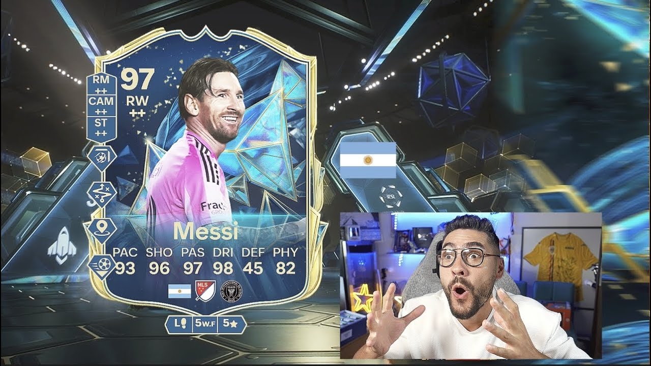 TOTS Messi PACK OPENING! DUPA CR7 TOTS VINE SI LEGENDA MESSI IN FC 25 ...