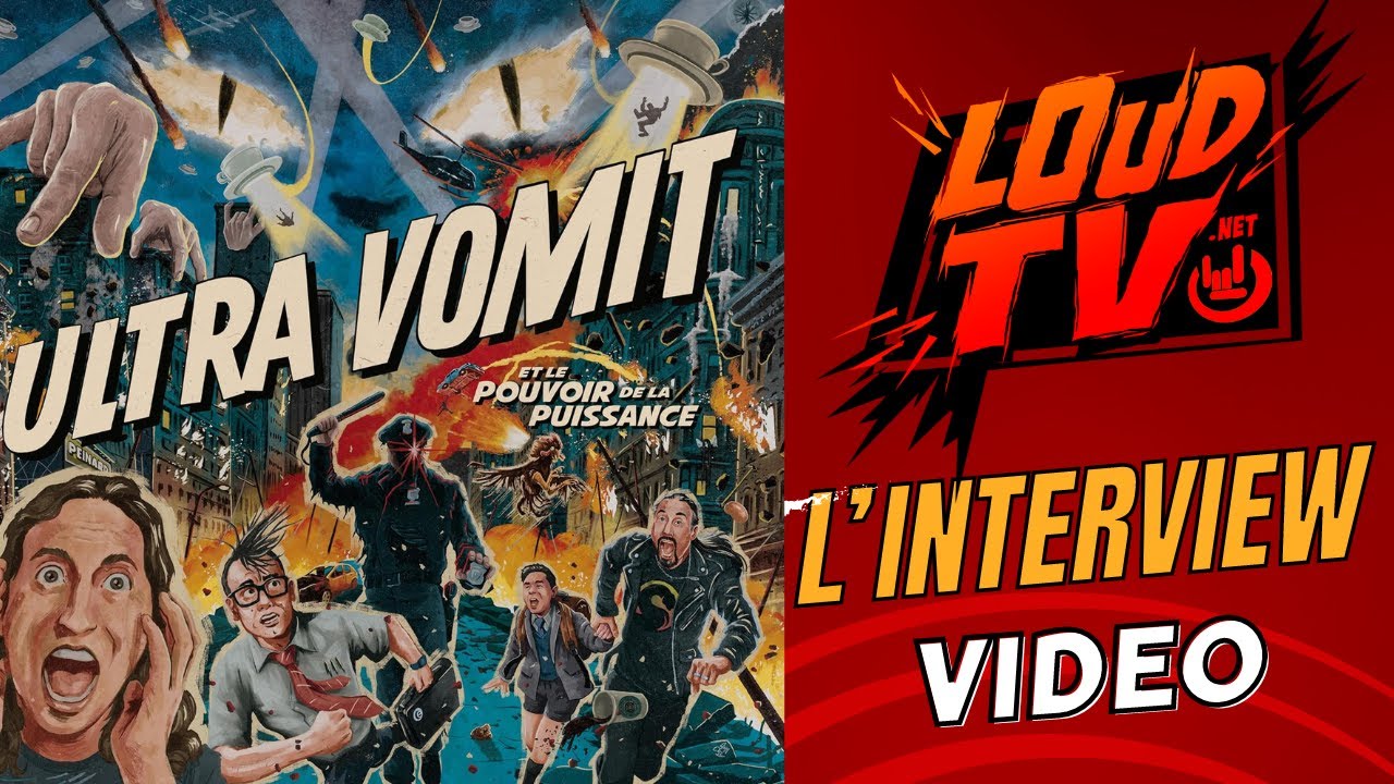 Ultra vomit : l'interview pour "Le Pouvoir de la Puissance" - YouTube