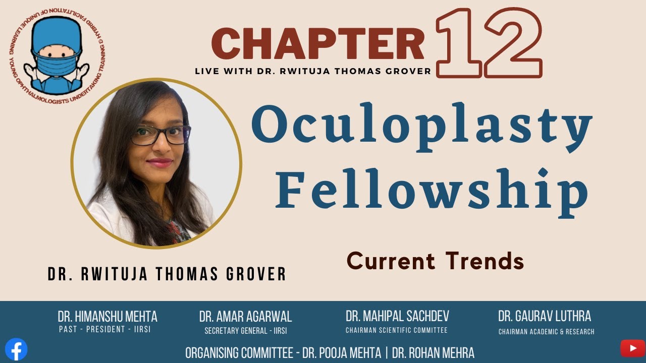 Current Trends in Oculoplasty Fellowship -Dr. Rwituja Thomas Grover ...