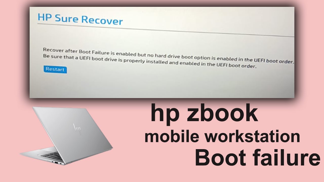 How to Fix HP ZBook Boot Failure | Step-by-Step Troubleshooting Guide ...
