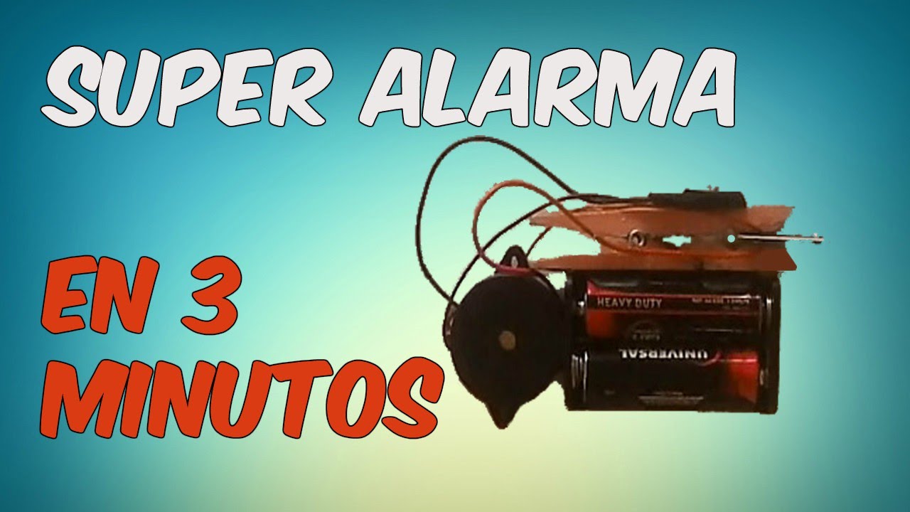 ALARMA CASERA PARA CASA - YouTube