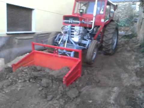 loader mf 135 - YouTube