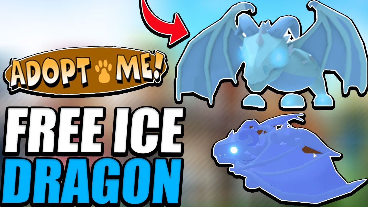 How To Get an Ice Dragon for FREE in Adopt Me 2021! - YouTube