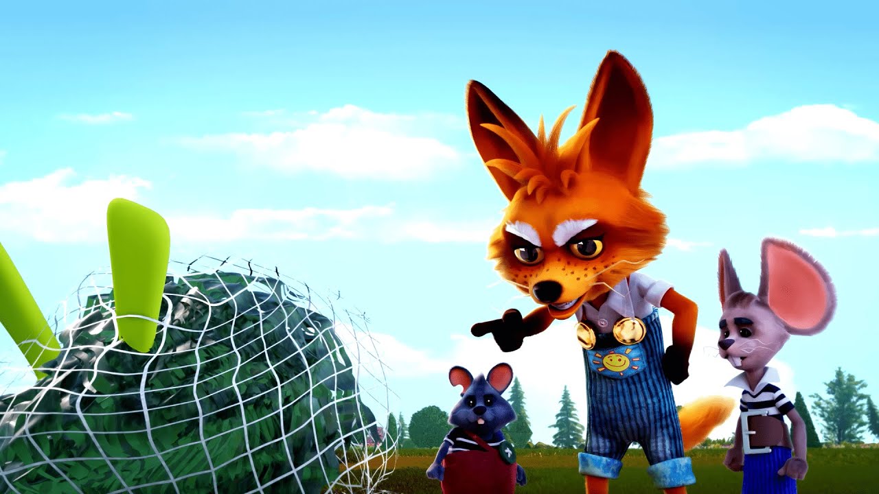 New Cartoon for kids - Stories with Friends Bunny Brothers - YouTube