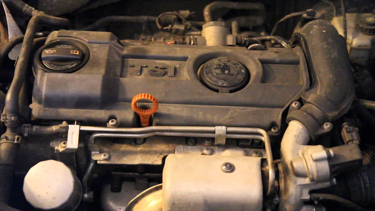 1.4 TSI CAXA Octavia shaking - YouTube