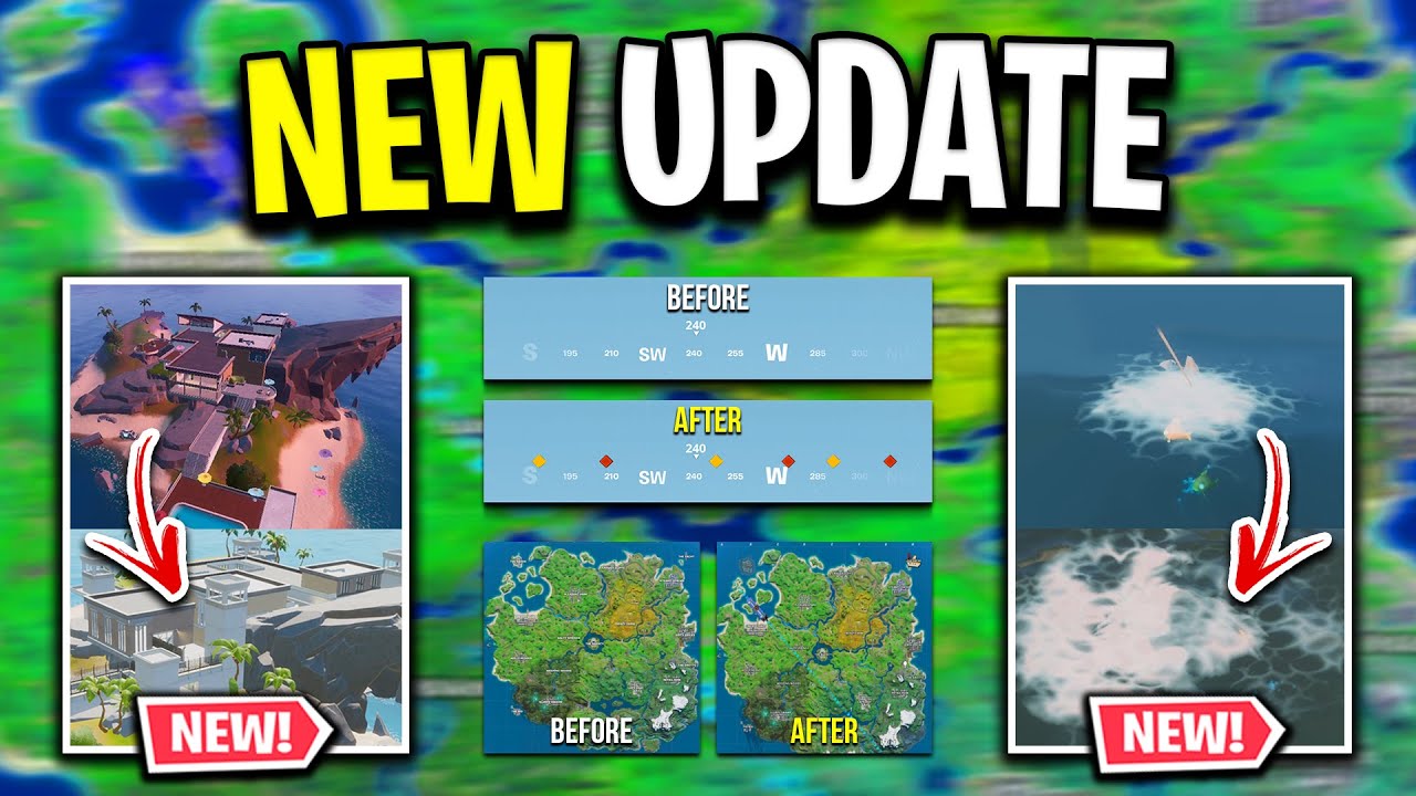 All The Important Changes From Fortnite's V12.40 Update! - YouTube