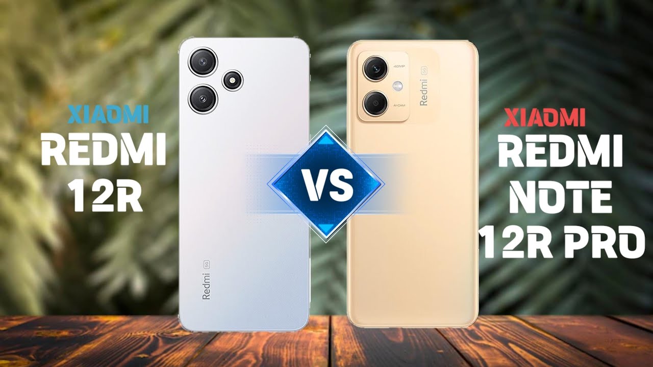 Xiaomi Redmi 12R Vs Xiaomi Redmi Note 12R Pro !! Full Comparison Videos ...