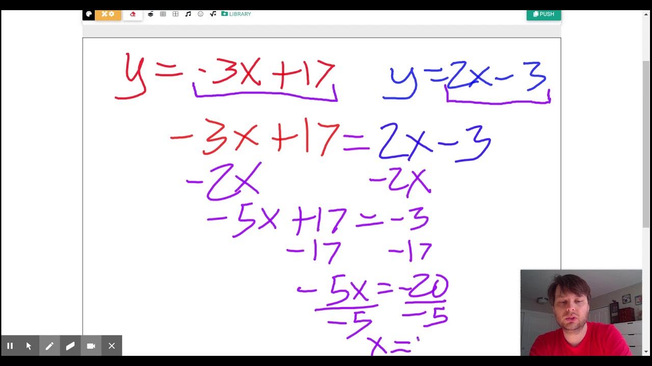 Substitution (Equal Values) - YouTube
