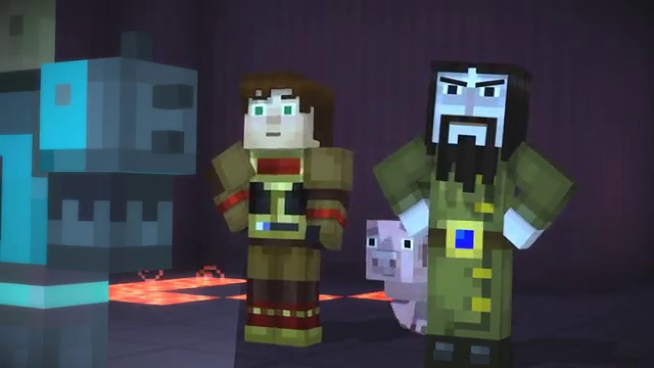 Minecraft Story Mode Episode 4: A Block And A Hard Place - YouTube