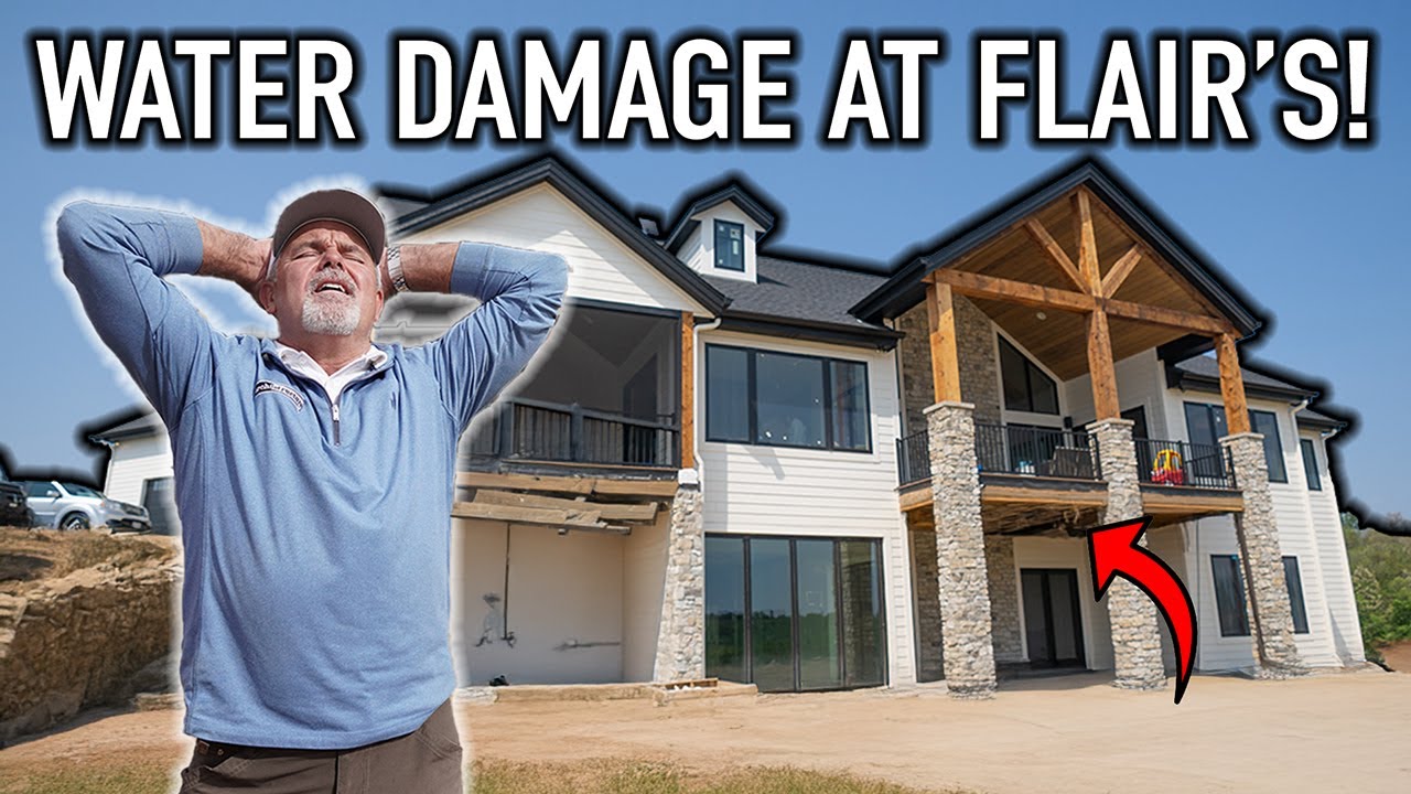 FLAIR'S HOUSE HAS WATER DAMAGE! *NOT GOOD!!* - YouTube