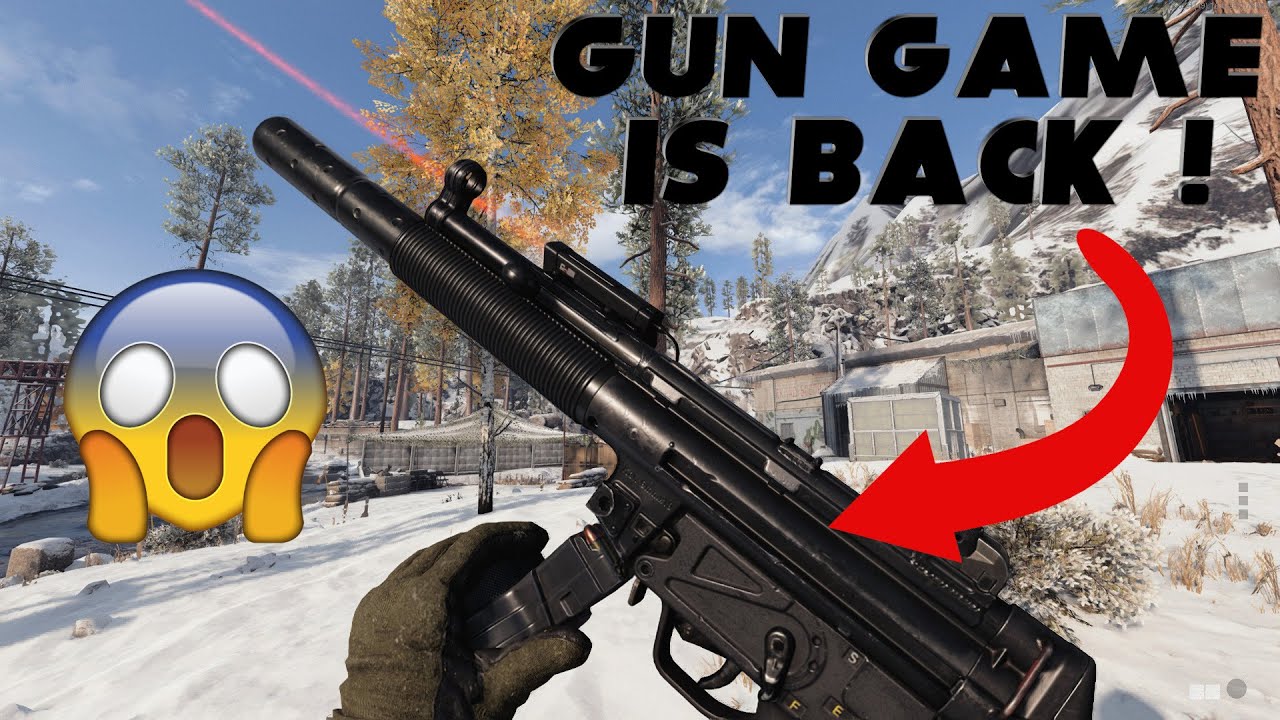 GUN GAME IN CALL OF DUTY! (Call of Duty Cold War/Warzone) - YouTube