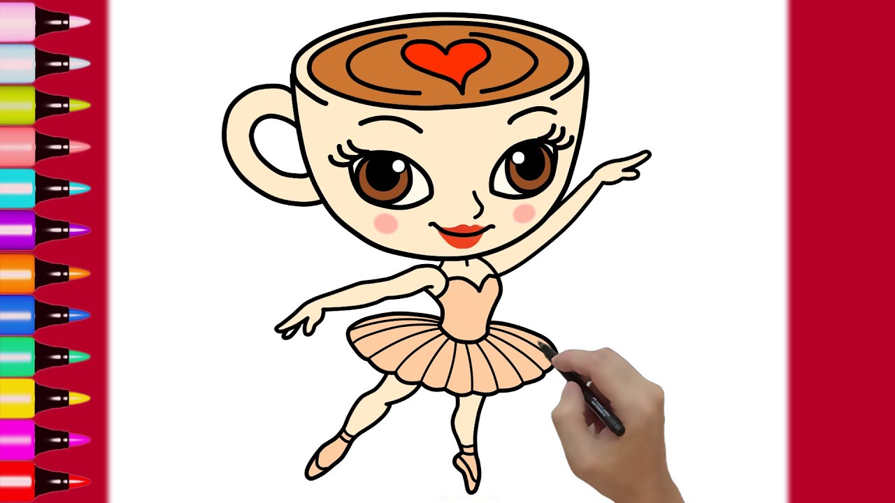 How To Draw Ballerina Cappucina - Cómo Dibujar A Ballerina Cappucina ...