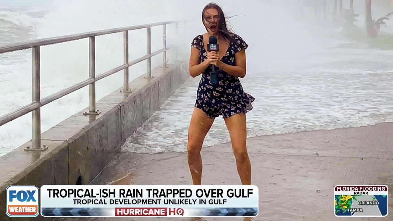 Reporters Vs Bad Weather l Fail Compilation - YouTube