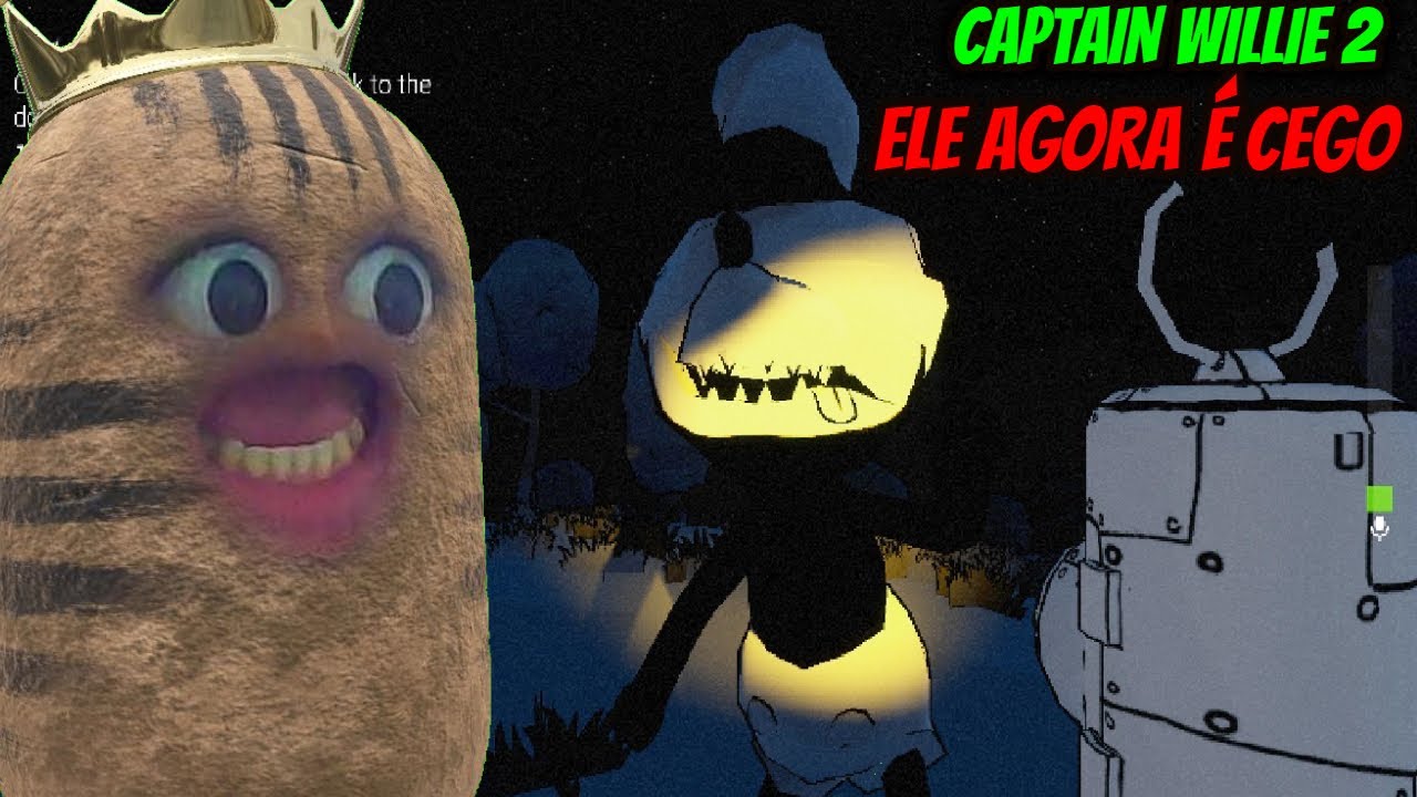 CAPTAIN WILLIE 2- O CAPITÃO WILLIE ESTÁ LOUC0- Steamboat Willie - YouTube
