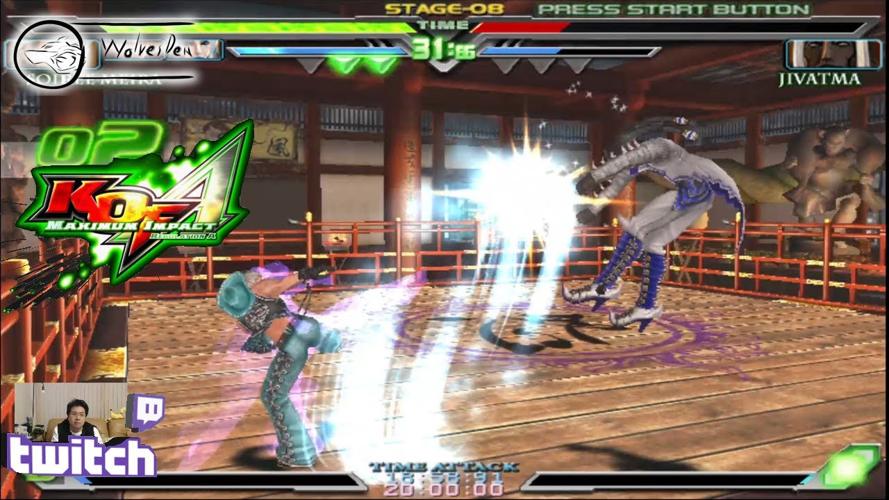 (PS2) KOF Maximum Impact Reg A - 02 - Team 2 - Alba Meira, Soiree Meira ...