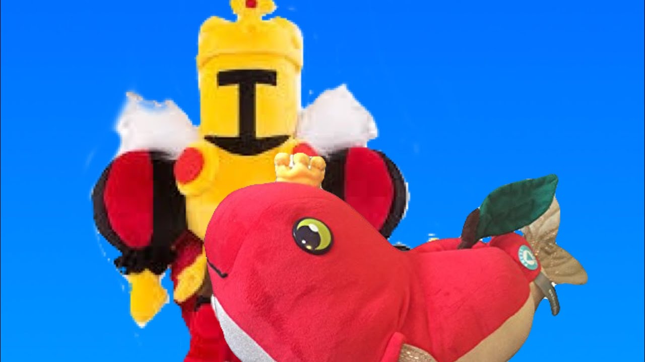 King knight and Troupple king plush review - YouTube