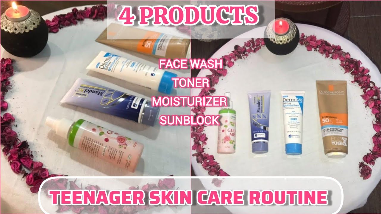 Simple 4-Step Skincare Routine | My Daily skin care Routine - YouTube