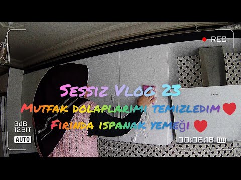 Temizlik serisi 2🧹🧼 | Mutfak temizliği ve düzeni | Sessiz vlog