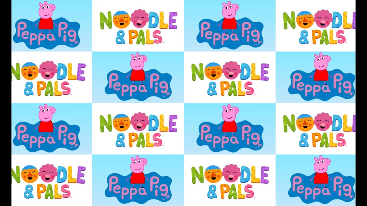 Peppa Pig logo and Noodle and pals logo intros plays over million times ...
