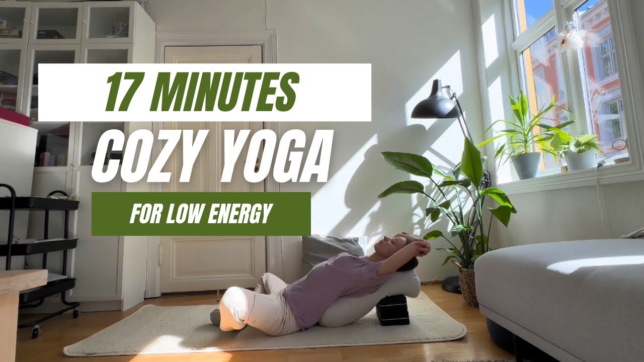 17-Min Gentle Yoga for Low Energy – Cozy Yoga with YogaKos - YouTube