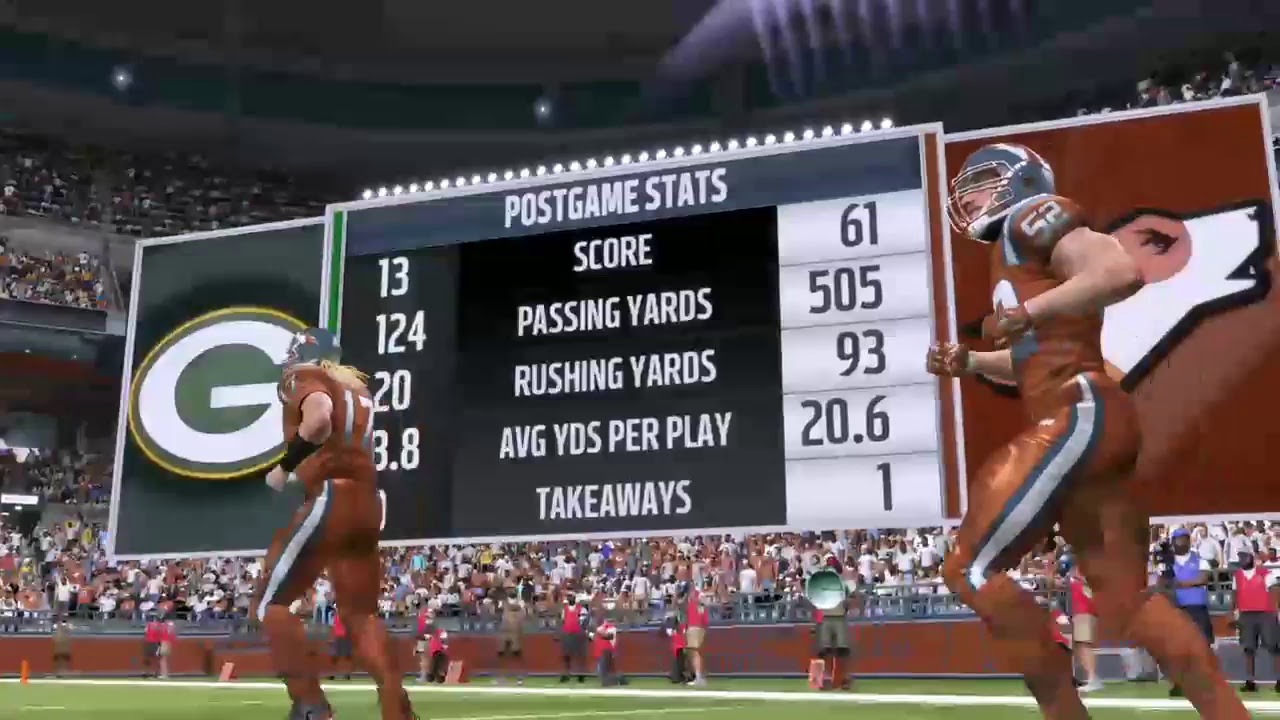 Week 2:Green Bay Packers vs Memphis Hounds - YouTube