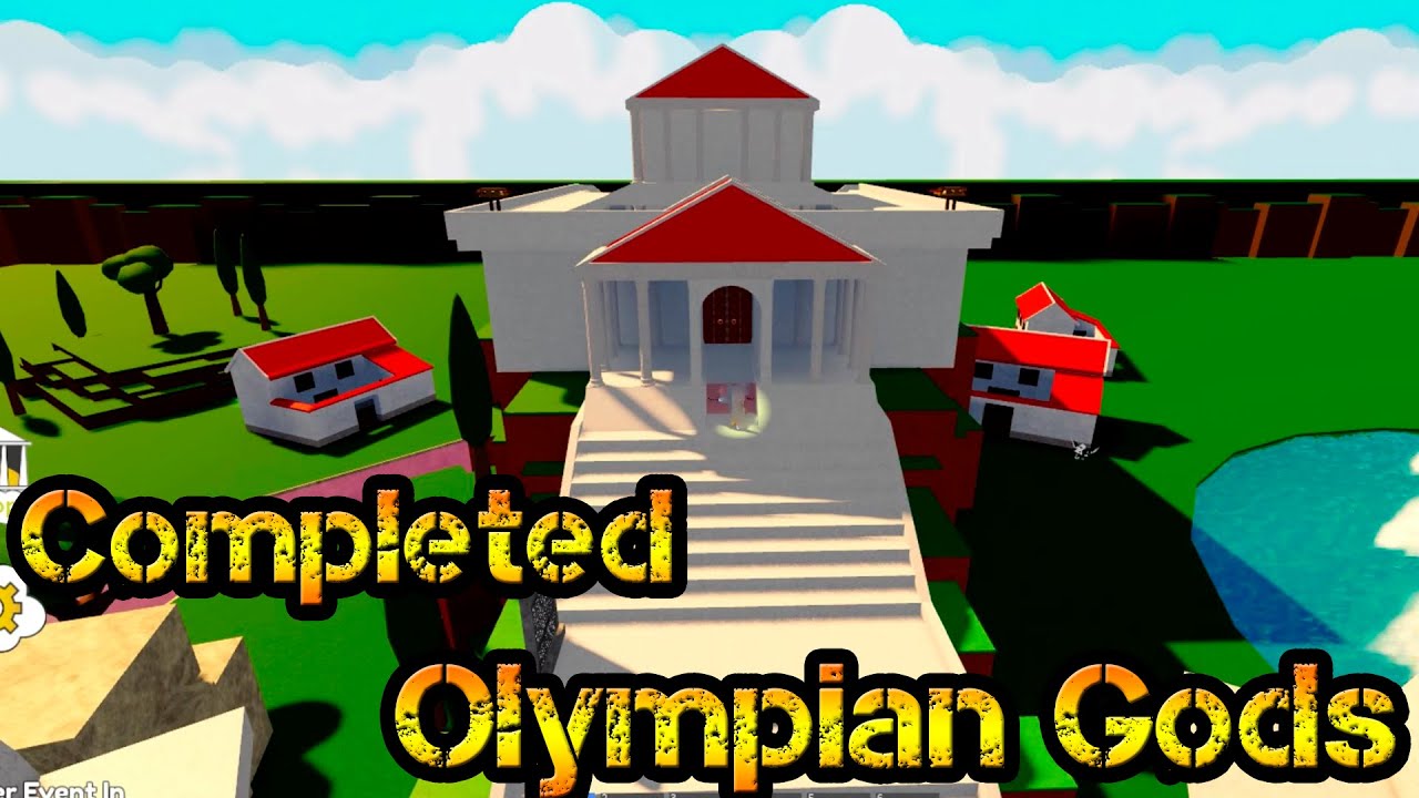 Olympian Gods Tycoon Roblox completed - YouTube