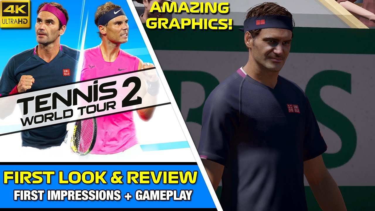 BRAND NEW TENNIS GAME | Tennis World Tour 2 (PS4) | First Look & Review ...