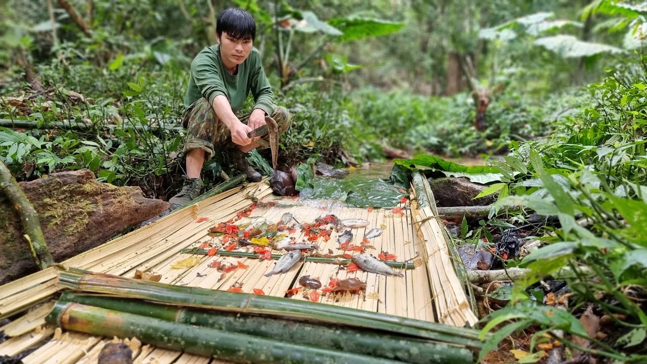 survival alone, skill, primitive survival - YouTube
