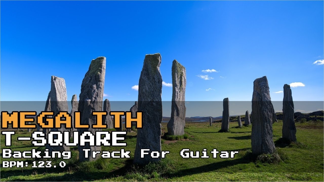 【Backing Track(for Guitar)】MEGALITH/T-SQUARE - YouTube