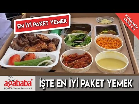 Yemek Sektöründeki En İyi Paket Sunumu / Ağababa Döner