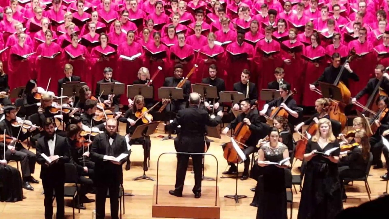Westminster Choir College & Juilliard Orchestra - YouTube