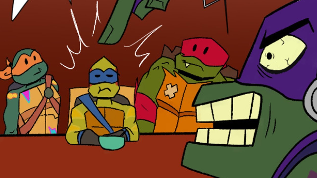 The Lair Games Aftermath | Rottmnt Comic Dub #saverottmnt - YouTube