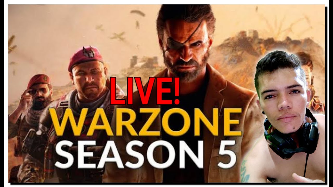 LIVE AGORA SO BORA CALL OF DUTY WARZONE. - YouTube