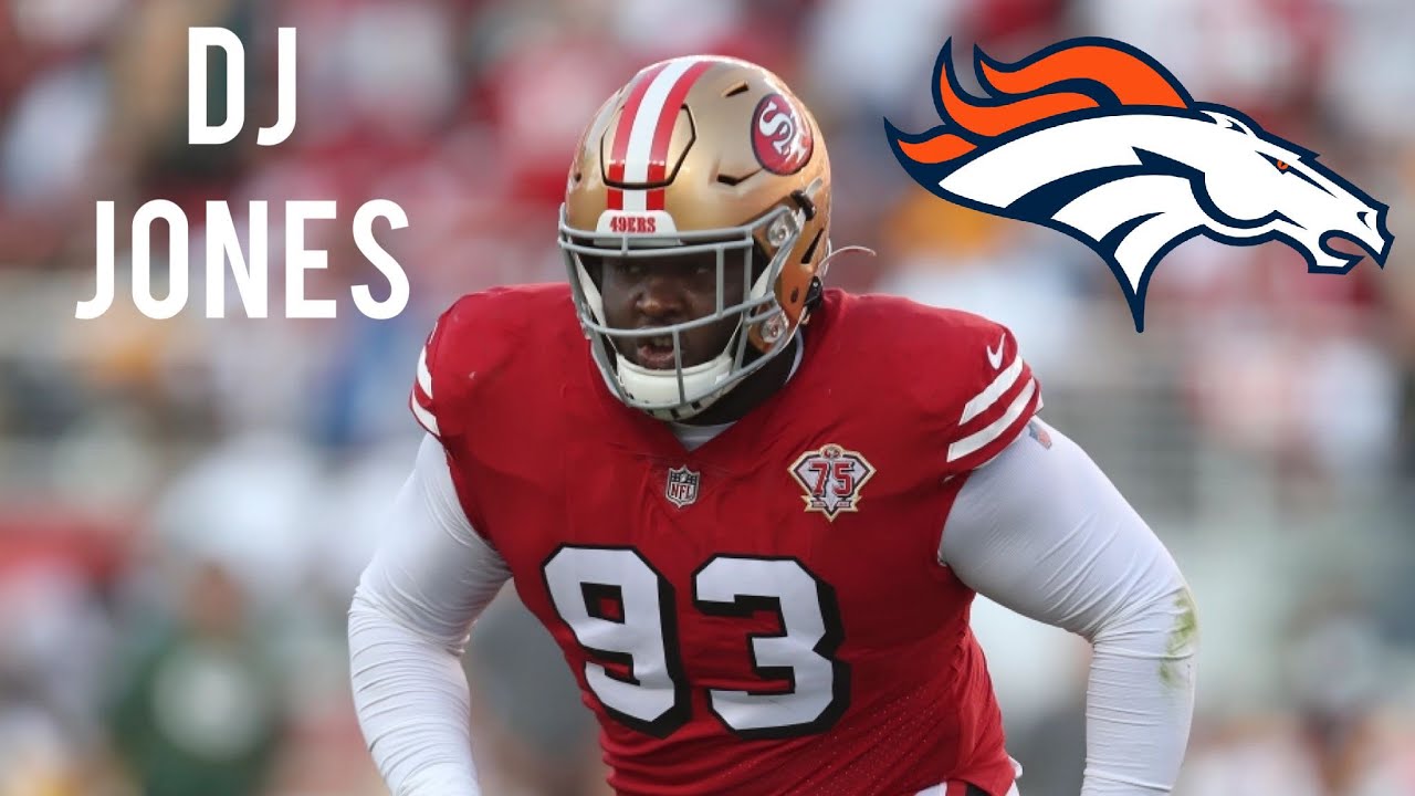DJ Jones || 49ers Highlights || Denver Broncos DT - YouTube