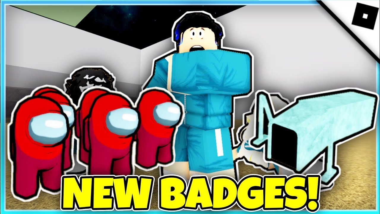 How to get SQUID GAME PART 3, RED SUS CLONE AND SEA EATER BABY BADGES ...
