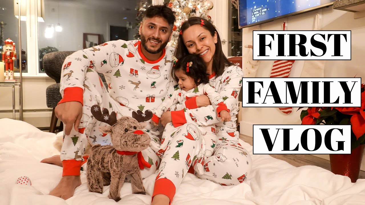 OUR FIRST FAMILY VLOG! Christmas 2020 - YouTube