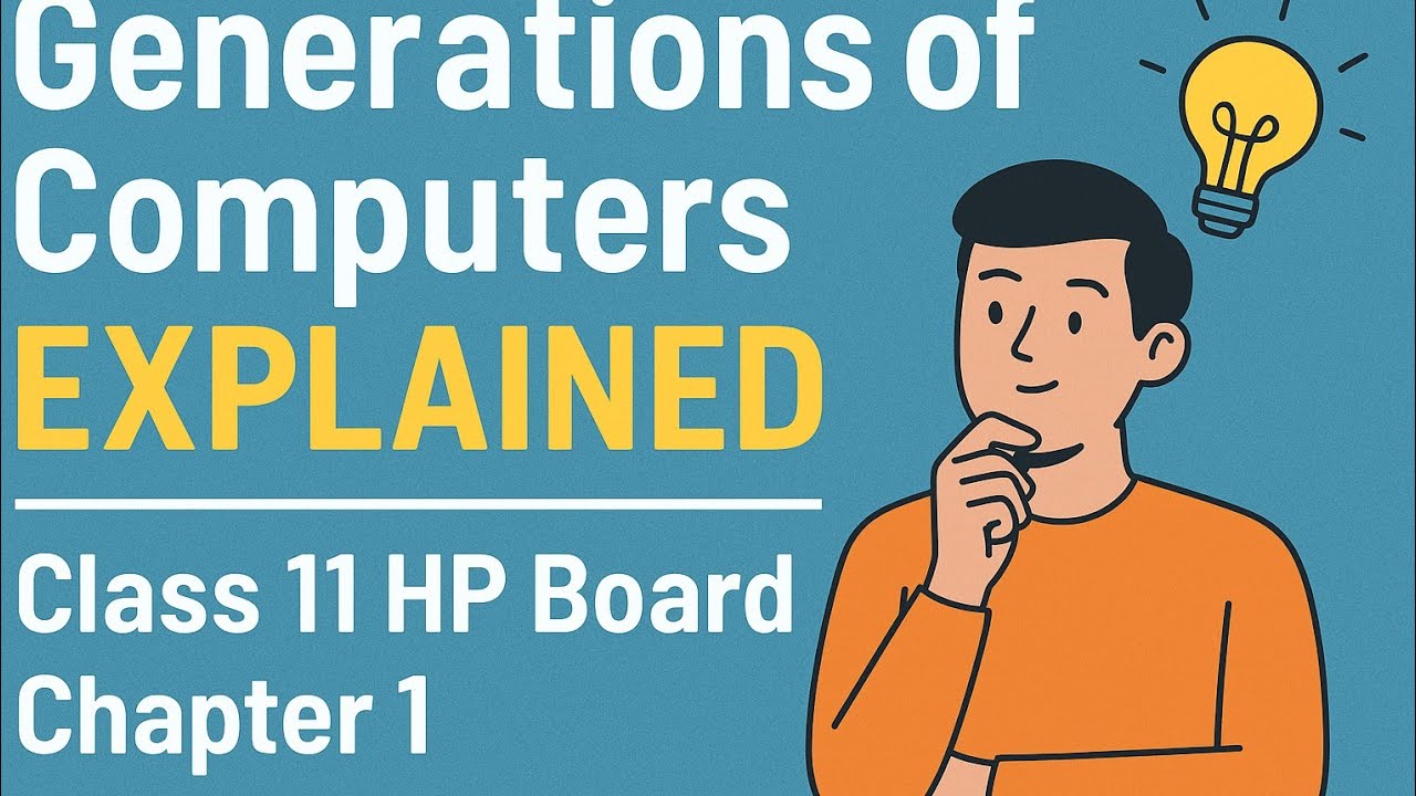 Generations of Computers Explained | Class 11 HP Board Chapter 1 ...