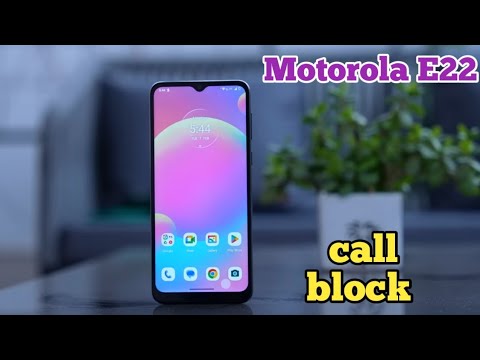How To Block Contact In Motorola E22, Call Block , Call Block Setting ...
